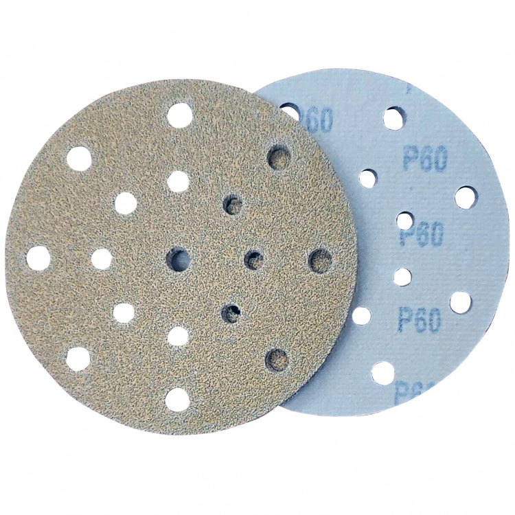BINIC B65 20% CERAMIC VELCRO DISC D150MM 17 HOLES (60) 50PCS